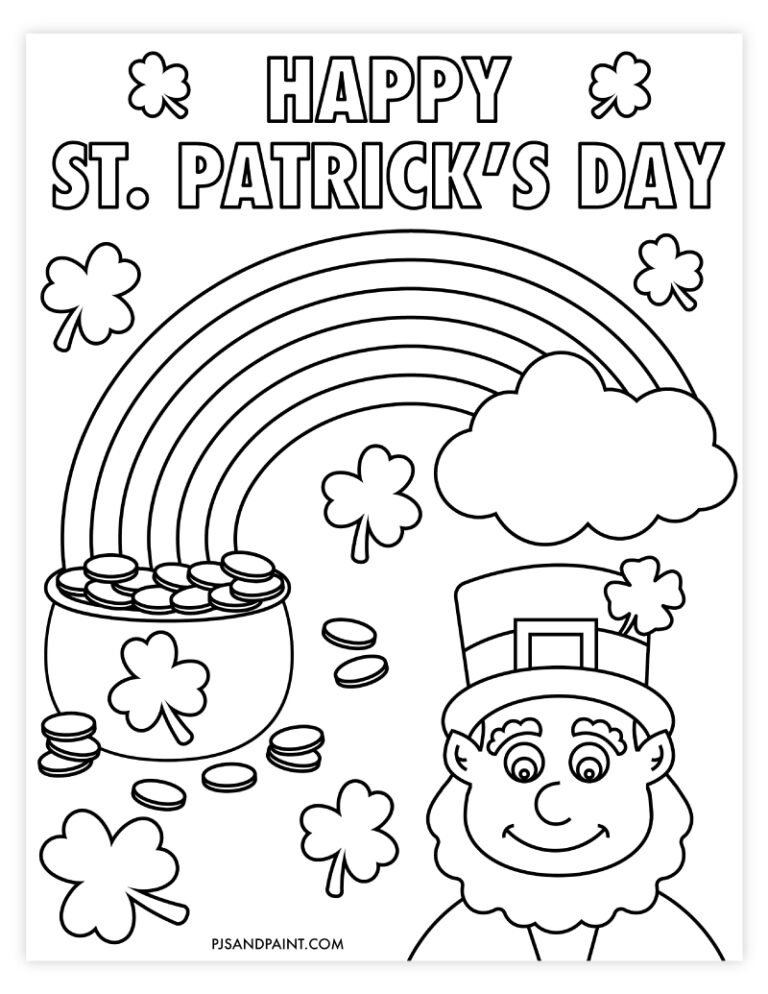 14 Free Printable St. Patrick's Day Games and Activities - Pjs and Paint