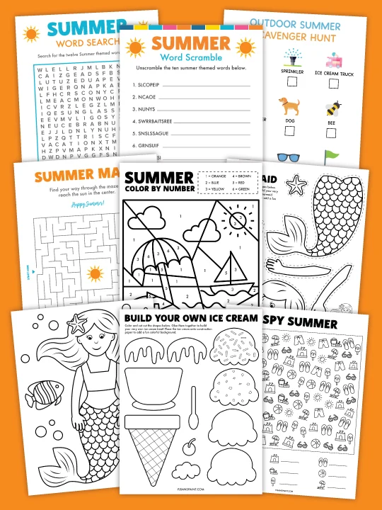 Free Printables and Craft Tutorials | Pjs and Paint