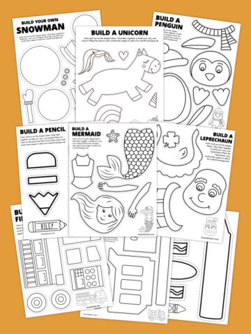 "Build Your Own" Printables Archives - Pjs and Paint