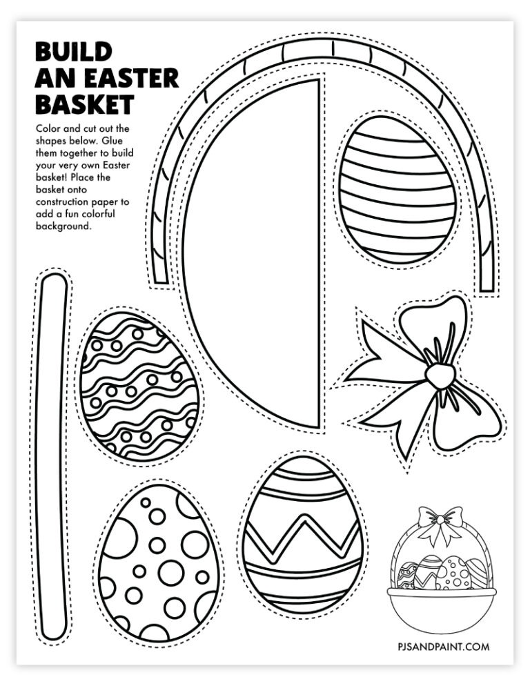 20 Free Printable Easter Games and Activities - Pjs and Paint