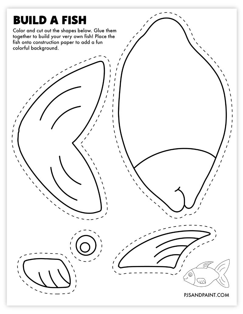 12 Free Printable Ocean Themed Activities for Kids - Pjs and Paint