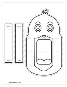 25 Free Printable Paper Hand Puppets - Pjs and Paint