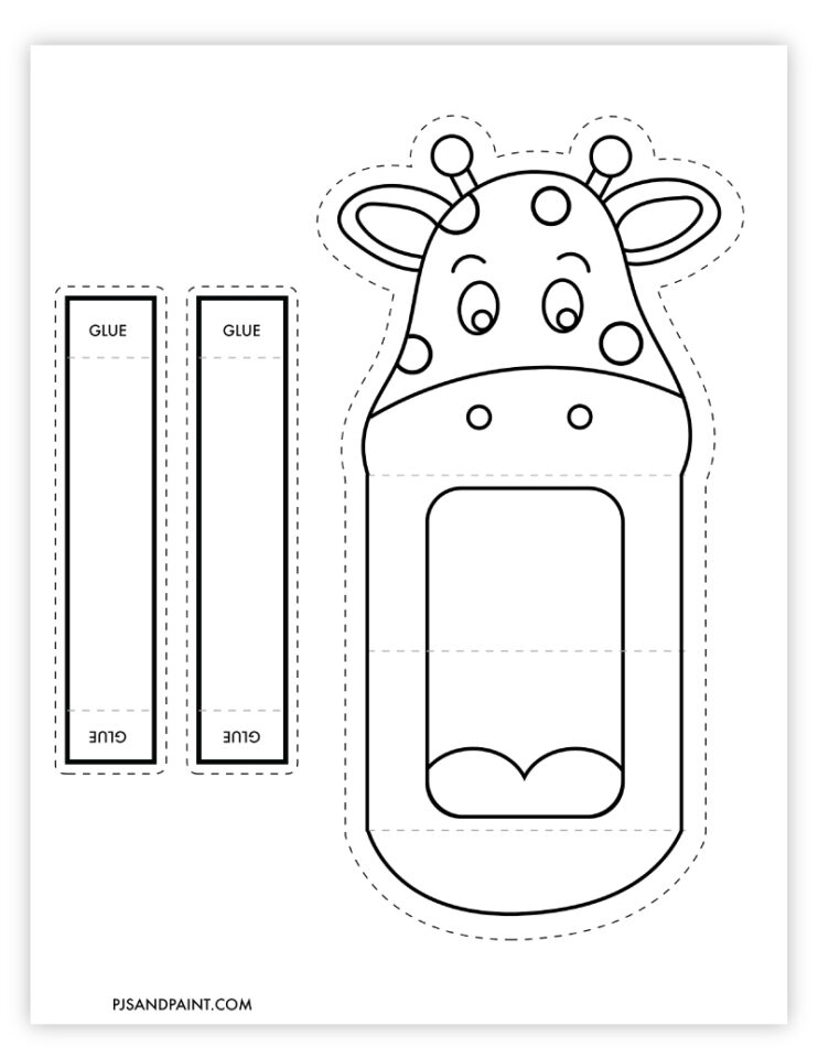 25 Free Printable Paper Hand Puppets - Pjs and Paint