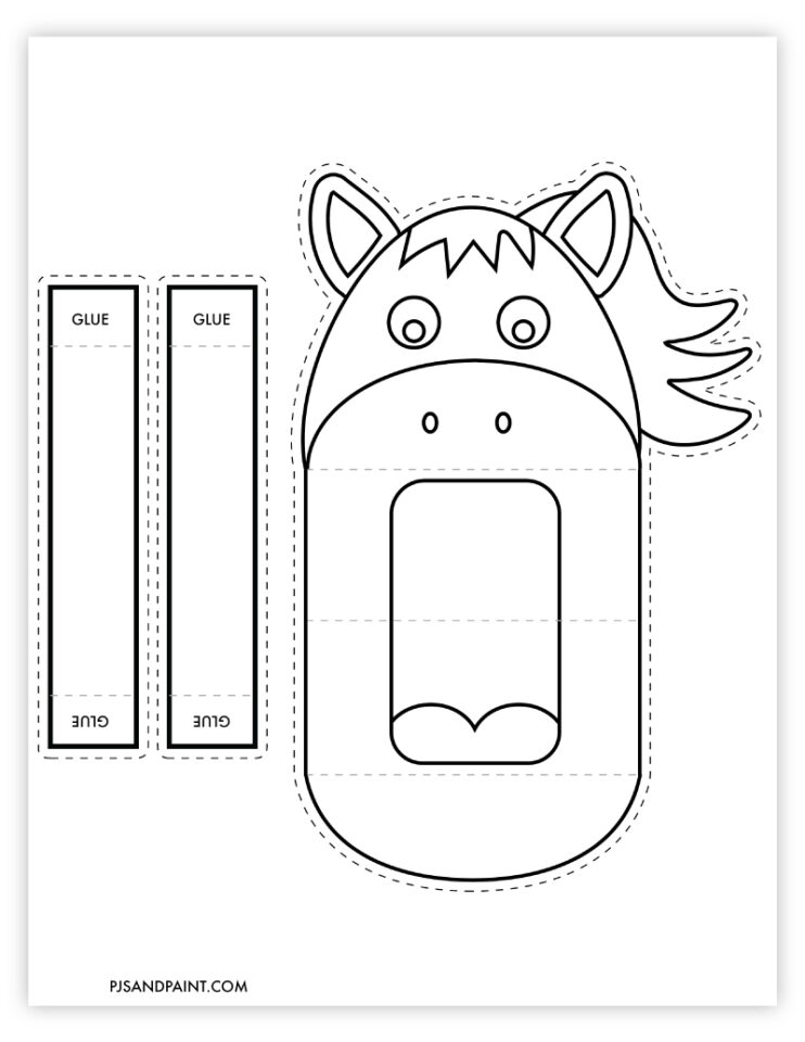 25 Free Printable Paper Hand Puppets - Pjs and Paint