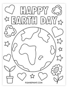 18 Free Printable Earth Day Games and Activities - Pjs and Paint