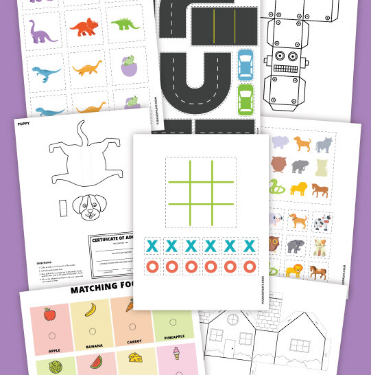 Latest Printables - Pjs and Paint