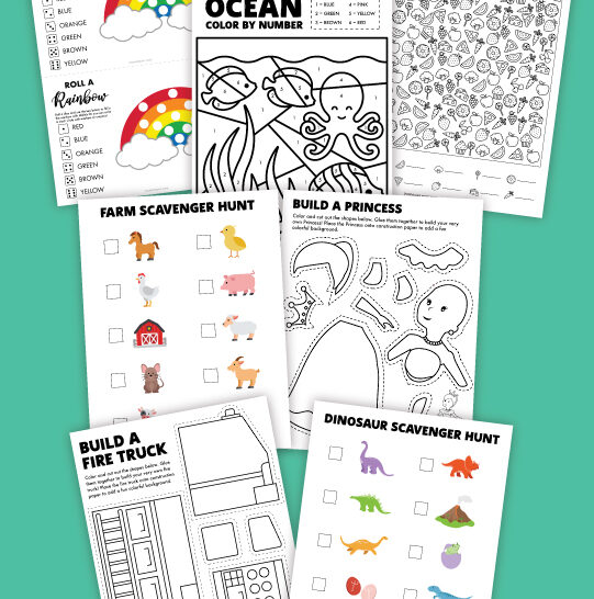 Latest Printables - Pjs and Paint