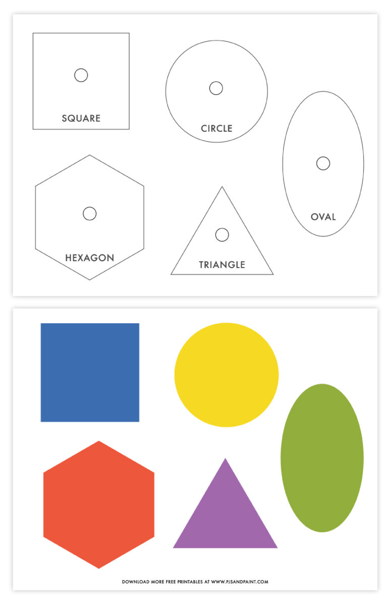 14 Free Printable Toys - Pjs and Paint