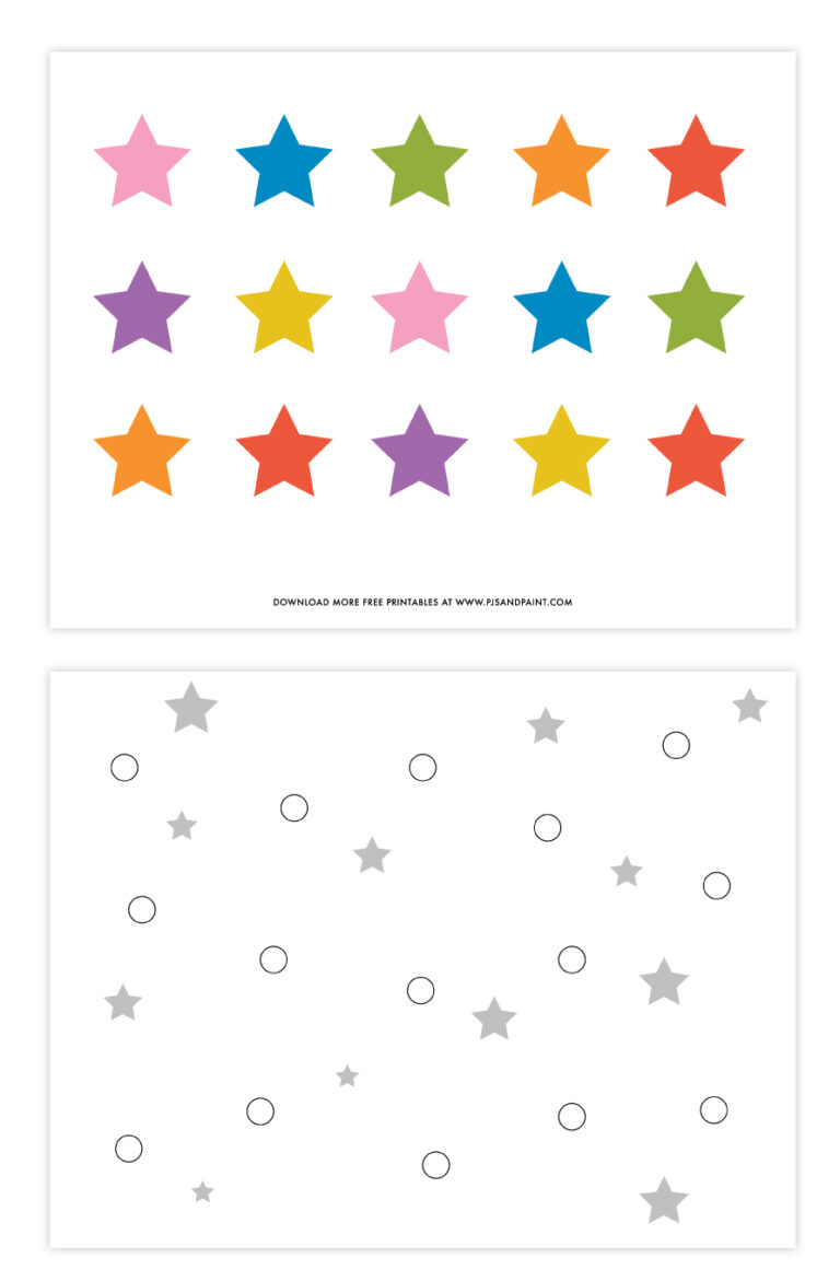 14 Free Printable Toys - Pjs and Paint
