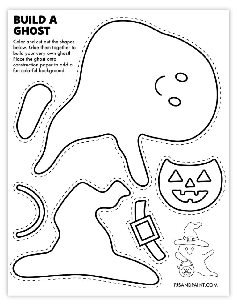 40 Free Printable Halloween Games and Activities - Pjs and Paint
