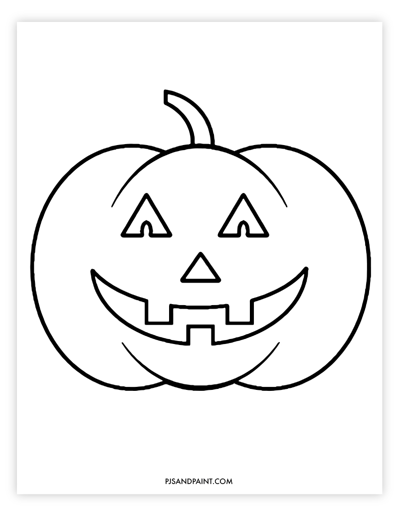 15 Free Printable Halloween Coloring Pages for Kids - Pjs and Paint