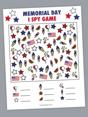 Memorial Day Archives - Pjs and Paint