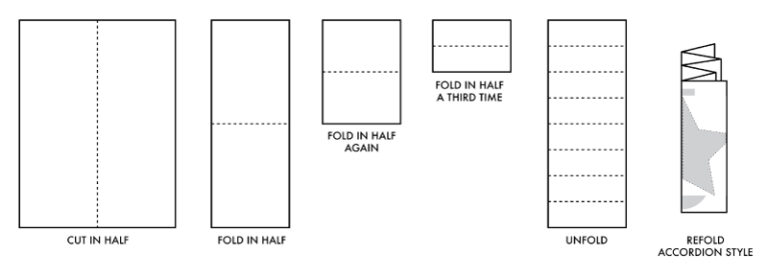 Free Printable Star Paper Chain Template - Pjs and Paint