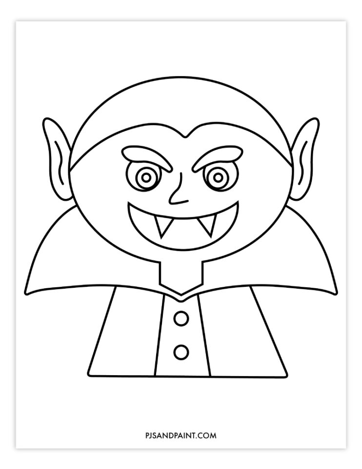 15 Free Printable Halloween Coloring Pages for Kids - Pjs and Paint