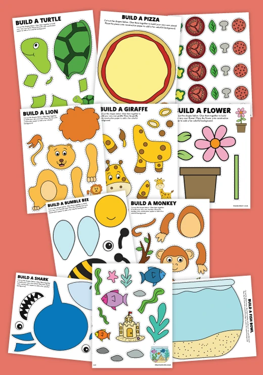 Free Printables and Craft Tutorials | Pjs and Paint