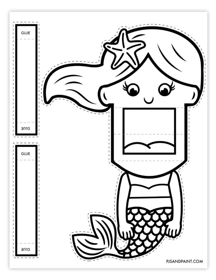 25 Free Printable Paper Hand Puppets - Pjs and Paint