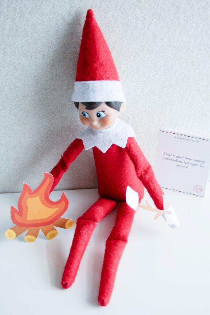 8 Days of Free Printable Elf Props - Set 2 - Pjs and Paint