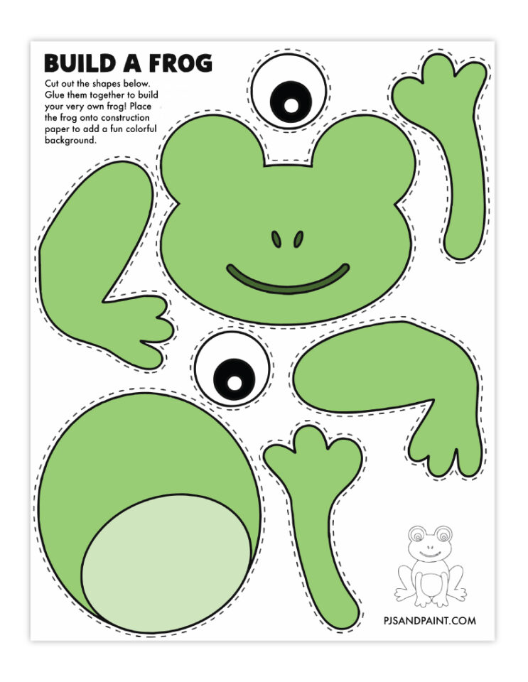 31 Free Printable Cut and Paste Projects - Pjs and Paint