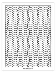 7 Free Printable Relaxing Pattern Coloring Pages - Pjs and Paint