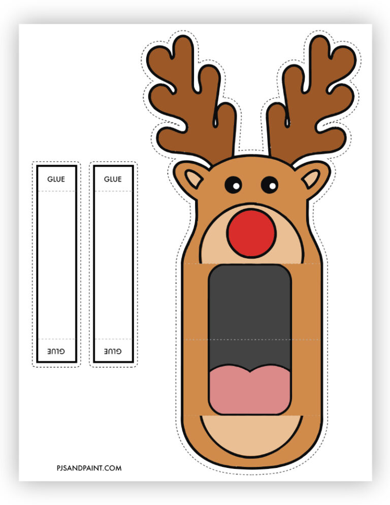 25 Free Printable Paper Hand Puppets - Pjs and Paint