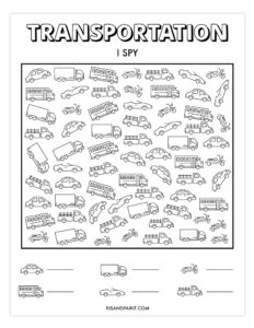 28 Free Printable I Spy Games - Pjs and Paint