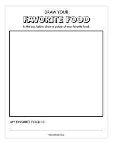 21 Free Printable Drawing Prompts for Kids - Pjs and Paint