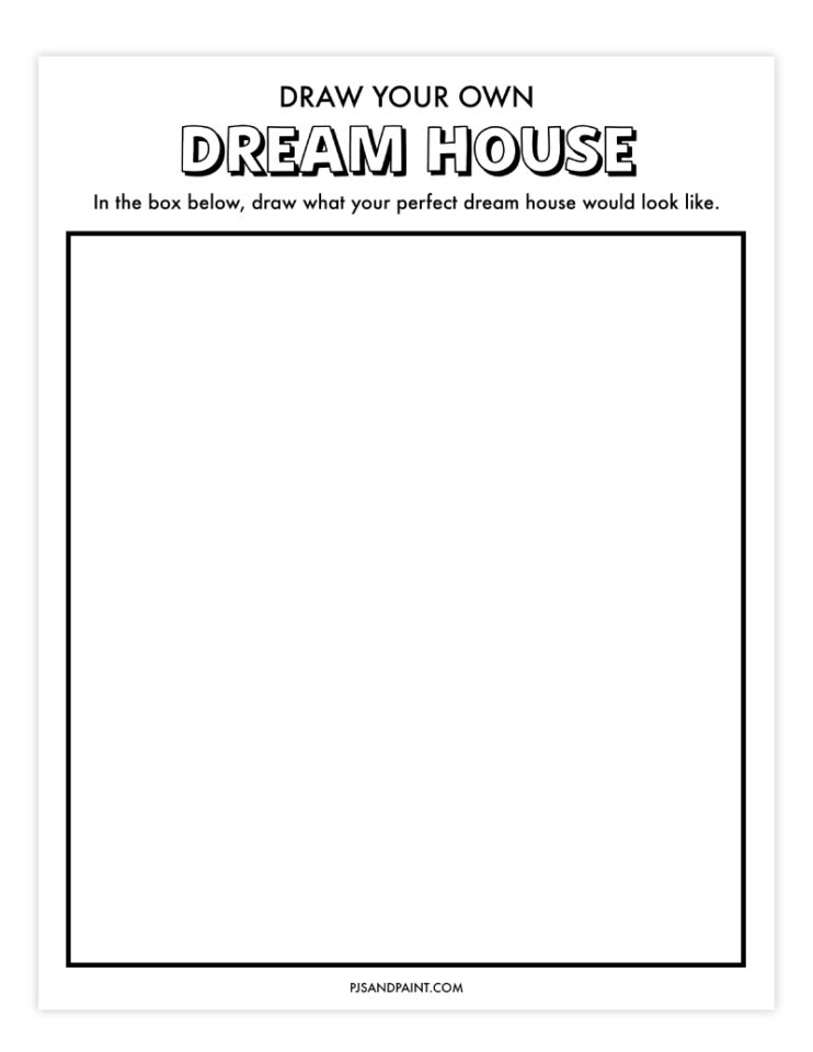 21 Free Printable Drawing Prompts for Kids - Pjs and Paint