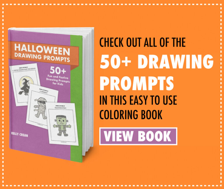26 Free Printable Halloween Drawing Prompts - Pjs and Paint