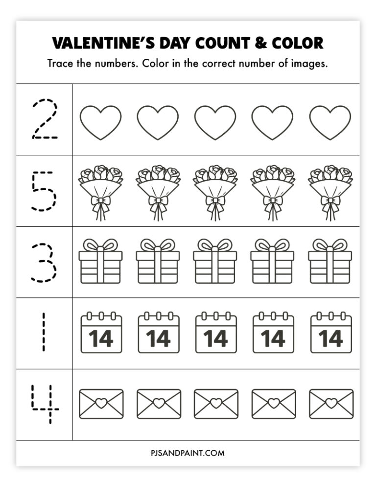 20 Free Printable Valentine's Day Games and Activities - Pjs and Paint
