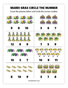 11 Free Printable Mardi Gras Games and Activities - Pjs and Paint