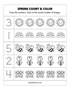 17 Free Printable Spring Games and Activities - Pjs and Paint