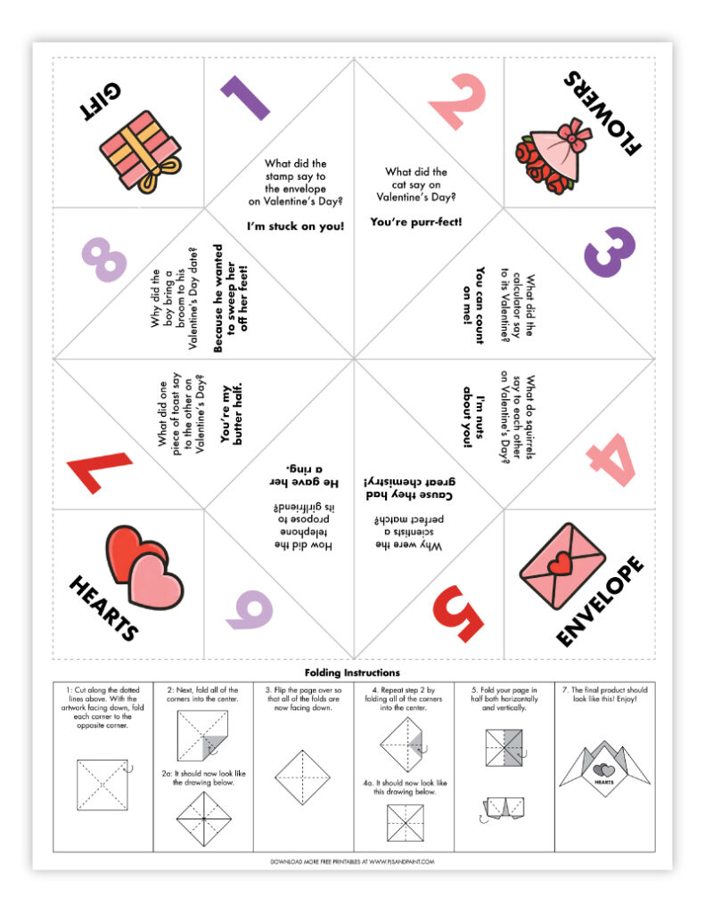 20 Free Printable Valentine's Day Games and Activities - Pjs and Paint